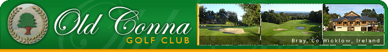Online Members Area - Old Conna Golf Club, Co.Wicklow, Ireland
