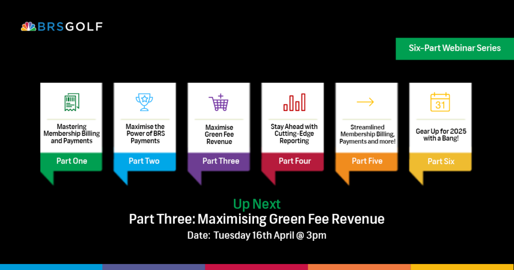 Join BRS Golf for a Six-Part Webinar Series – BRS Golf